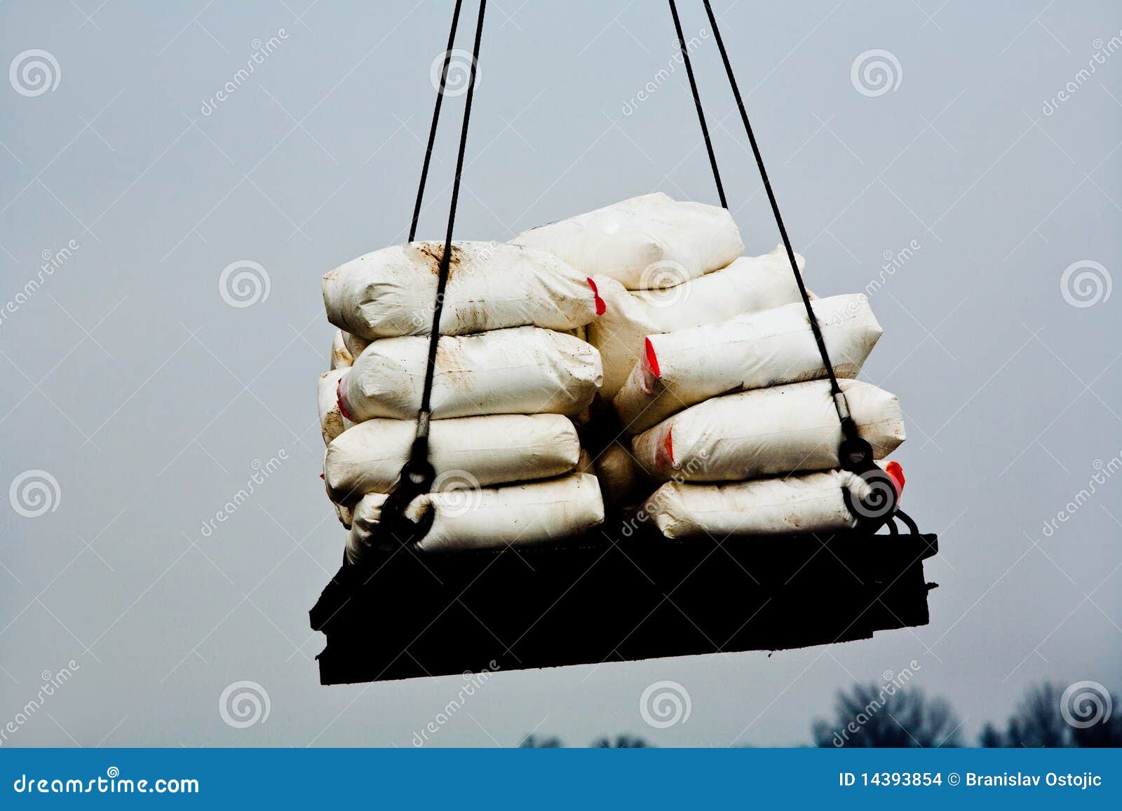 Unloading of cargo stock photo. Image of unloading, rope - 14393854