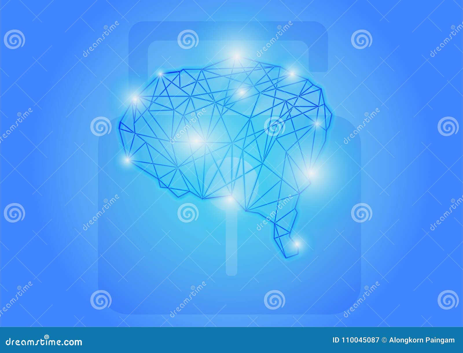 Unlock Brain To Infity of Knowledge.Unlock To Successful Stock Vector ...