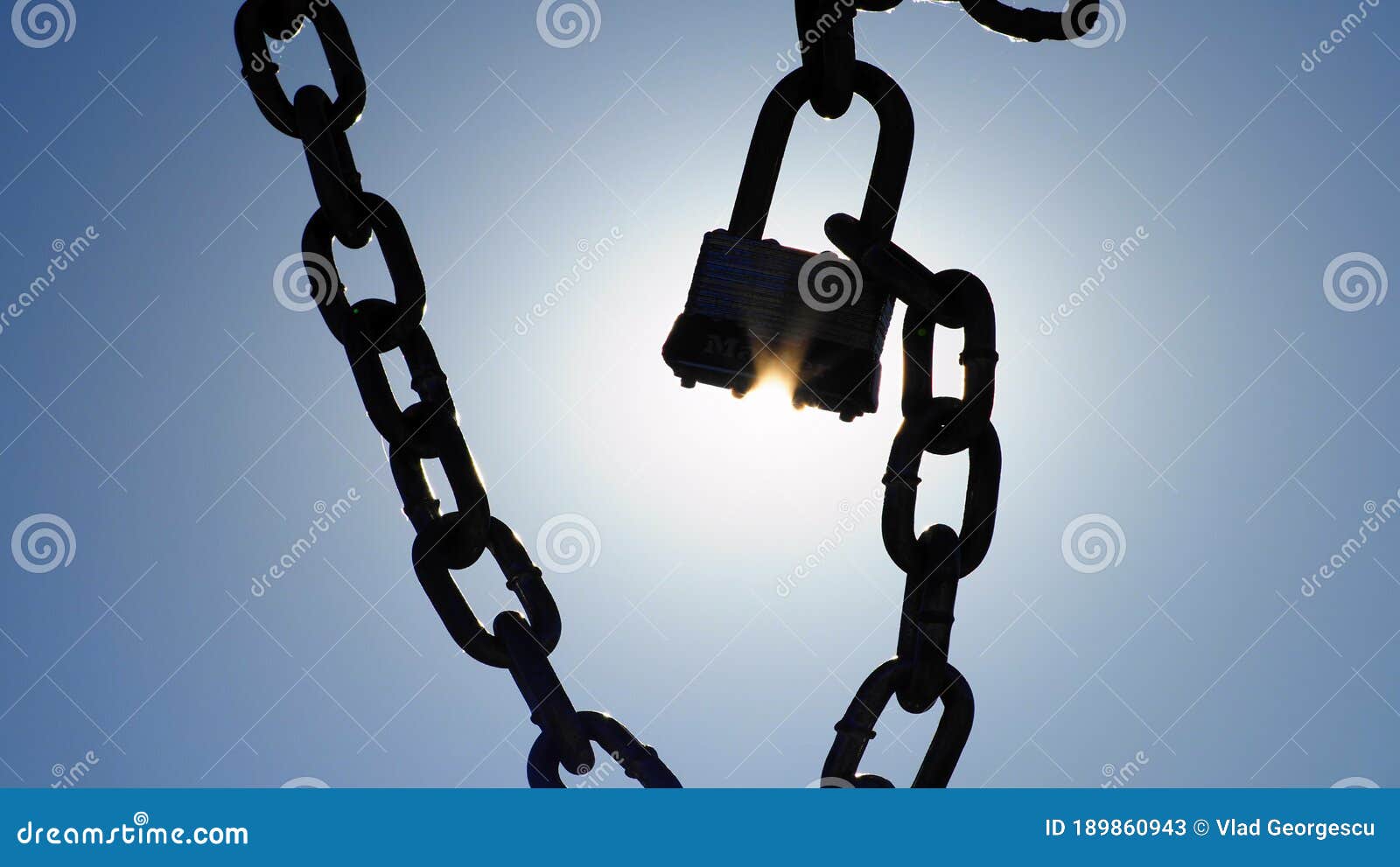 Unlock the Chain stock image. Image of hand, injustice - 189860943