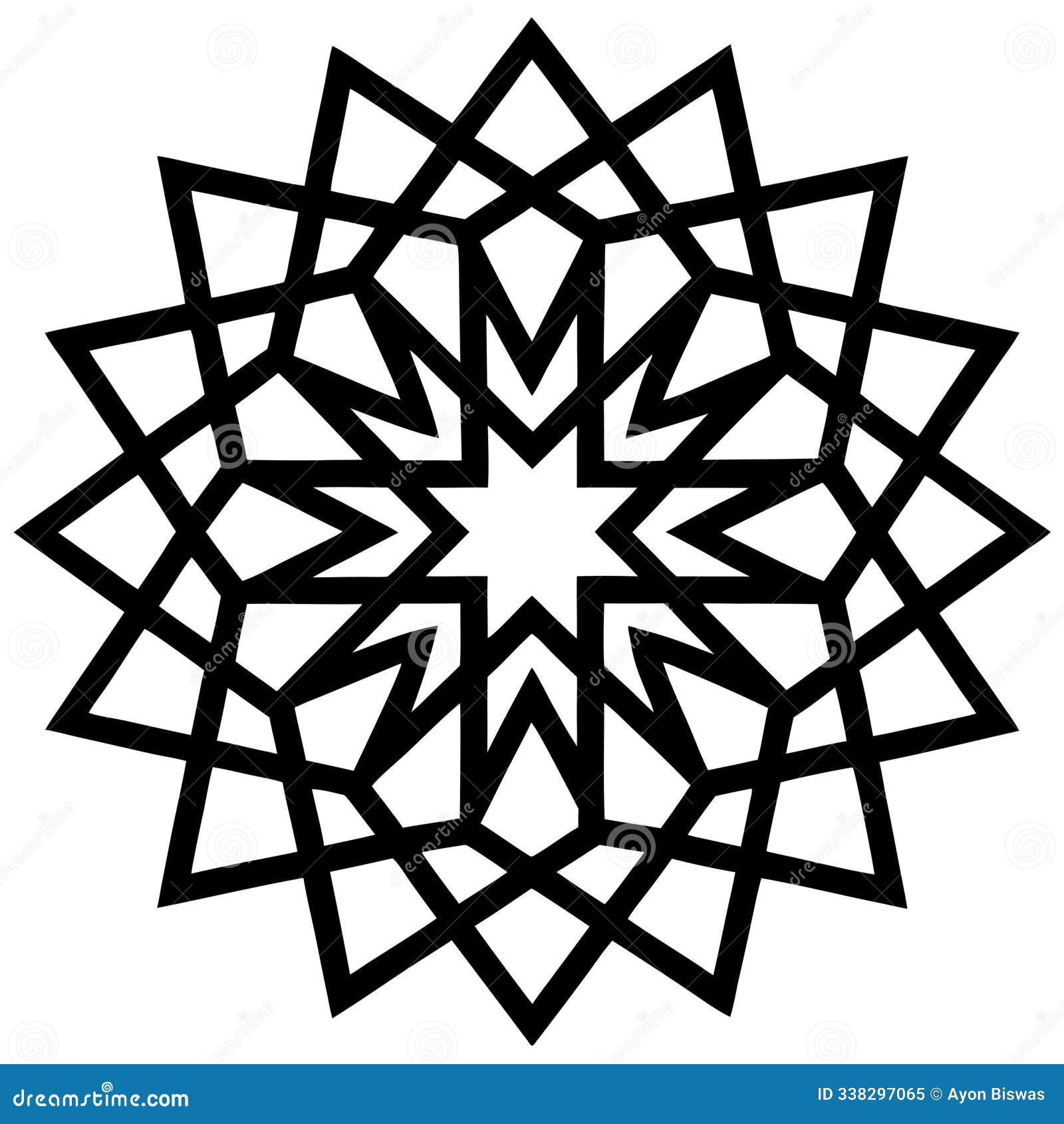 Islamic Aesthetics: Pattern Silhouette Stock Illustration ...