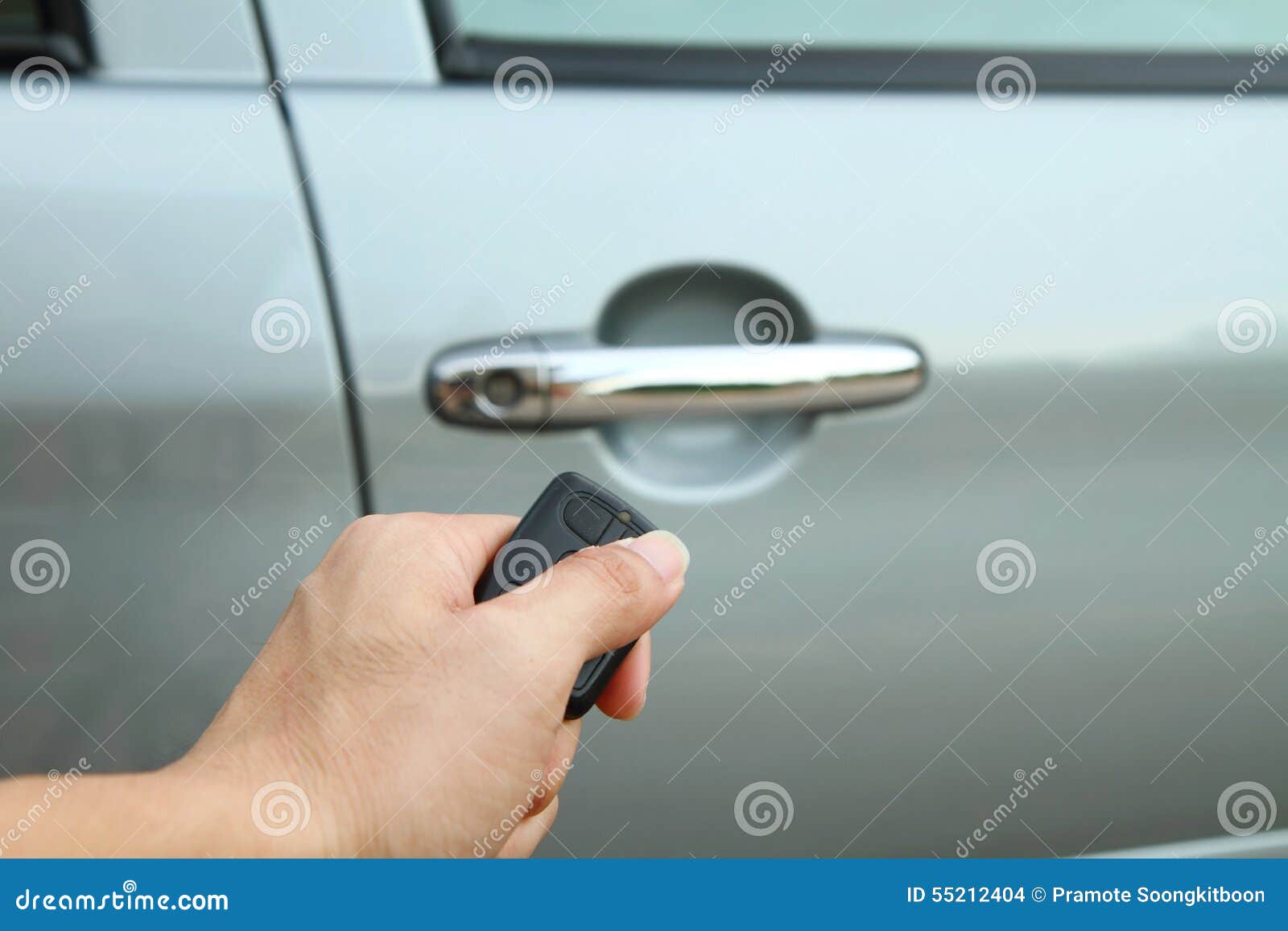 Unlock the door car stock photo. Image of security, unlock - 55212404