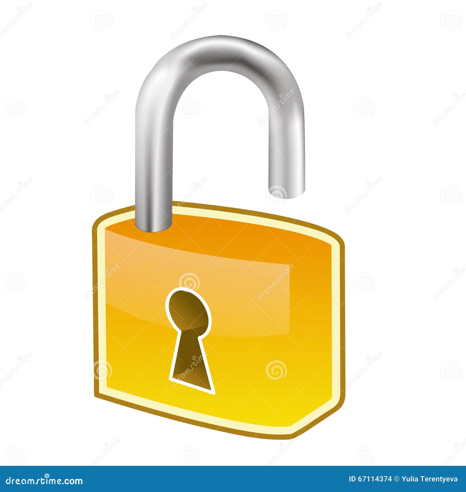 Unlock stock vector. Illustration of system, code, secret - 67114374