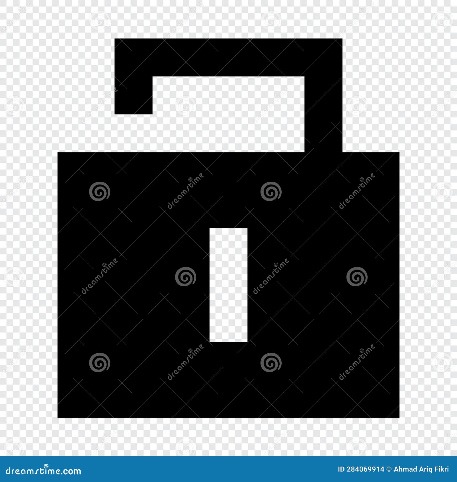 Unlock Icon. Suitable for Website UI Design Stock Vector - Illustration ...