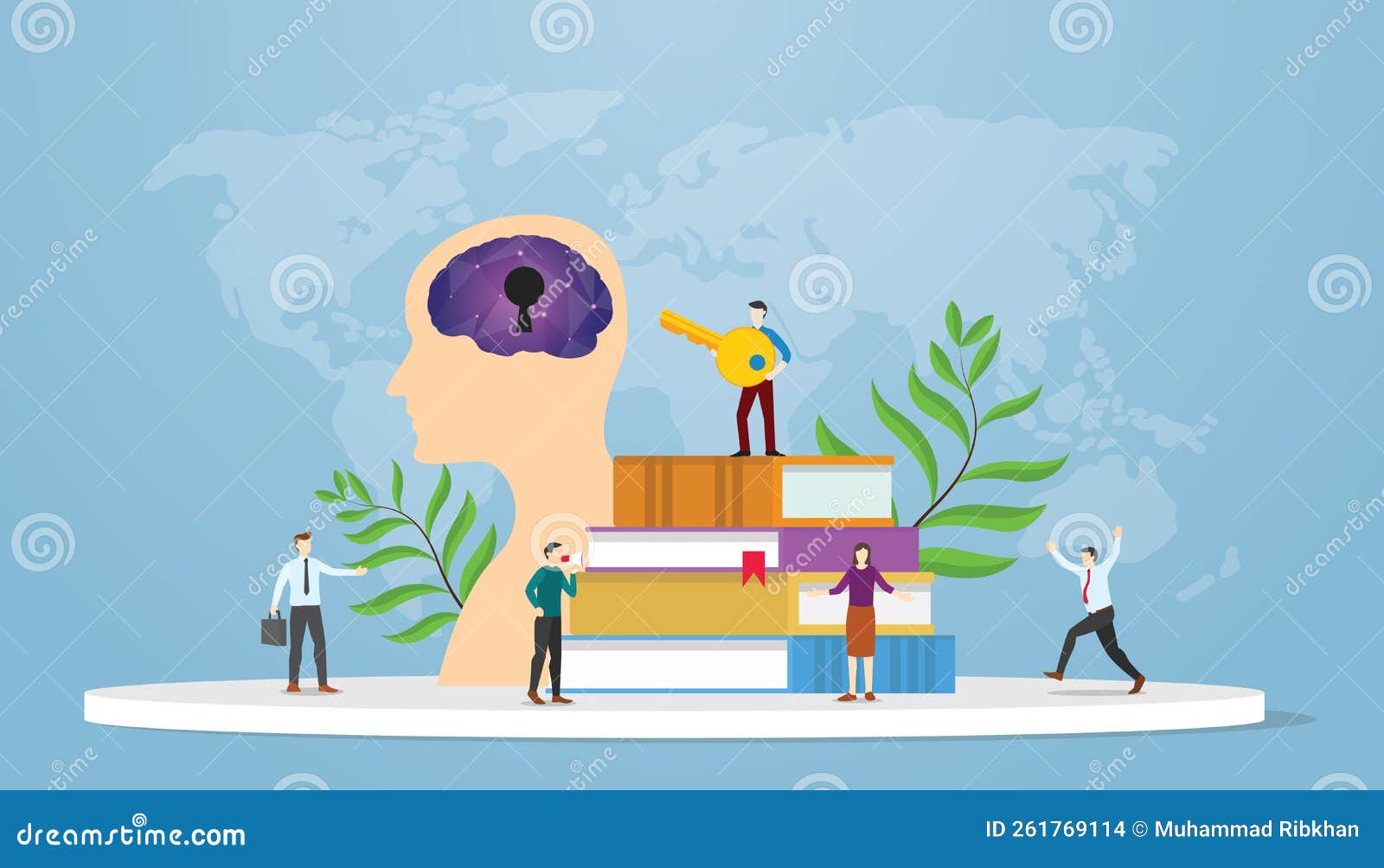 Unlock Knowledge Royalty-Free Stock Photo | CartoonDealer.com #121335177