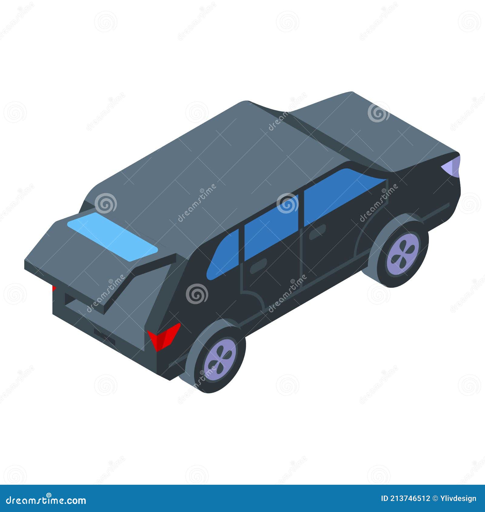 Unlock Trunk Car Icon, Isometric Style Stock Vector - Illustration of ...