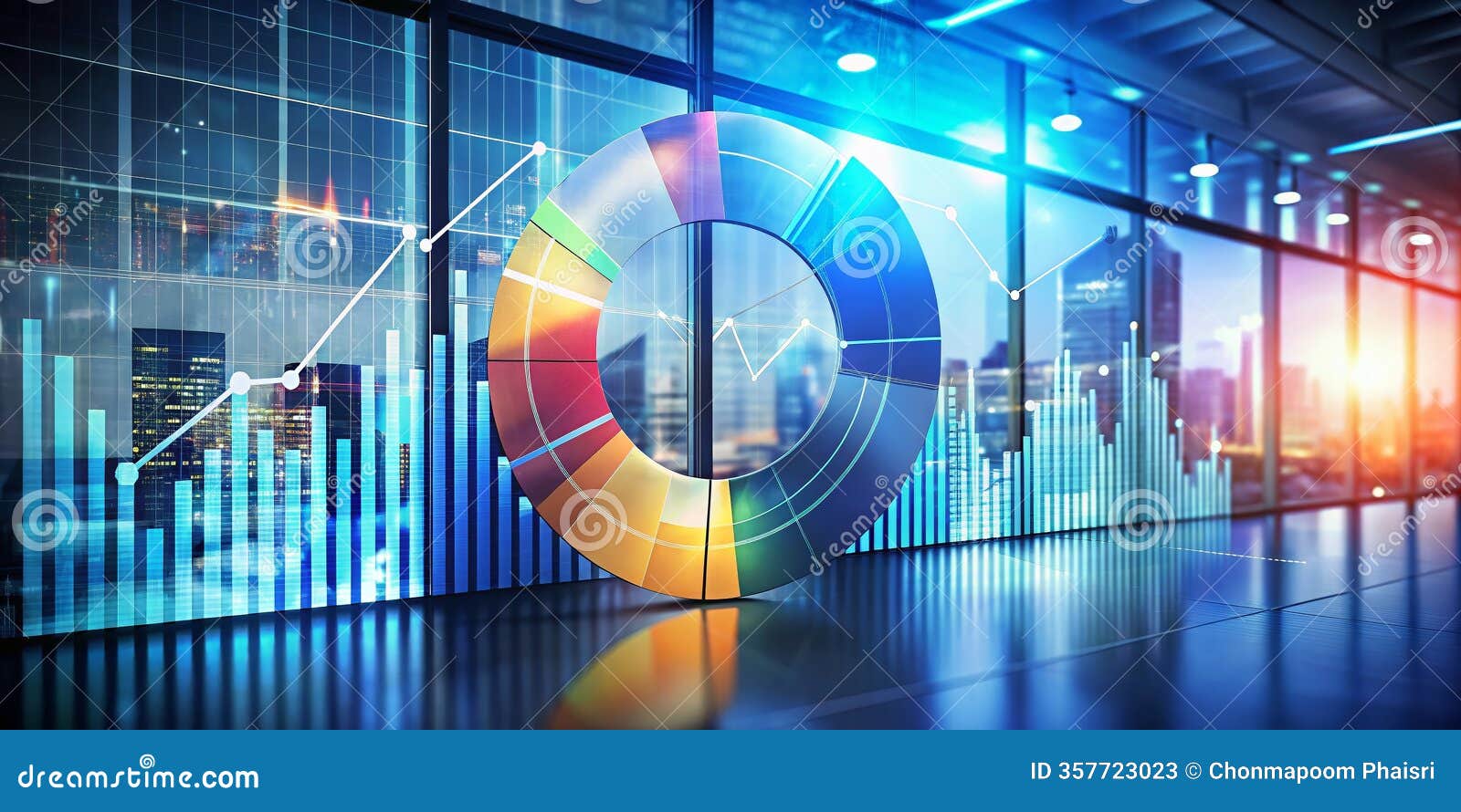 Unlock Your Datas Potential with these 4 Circle Chart Infographic ...