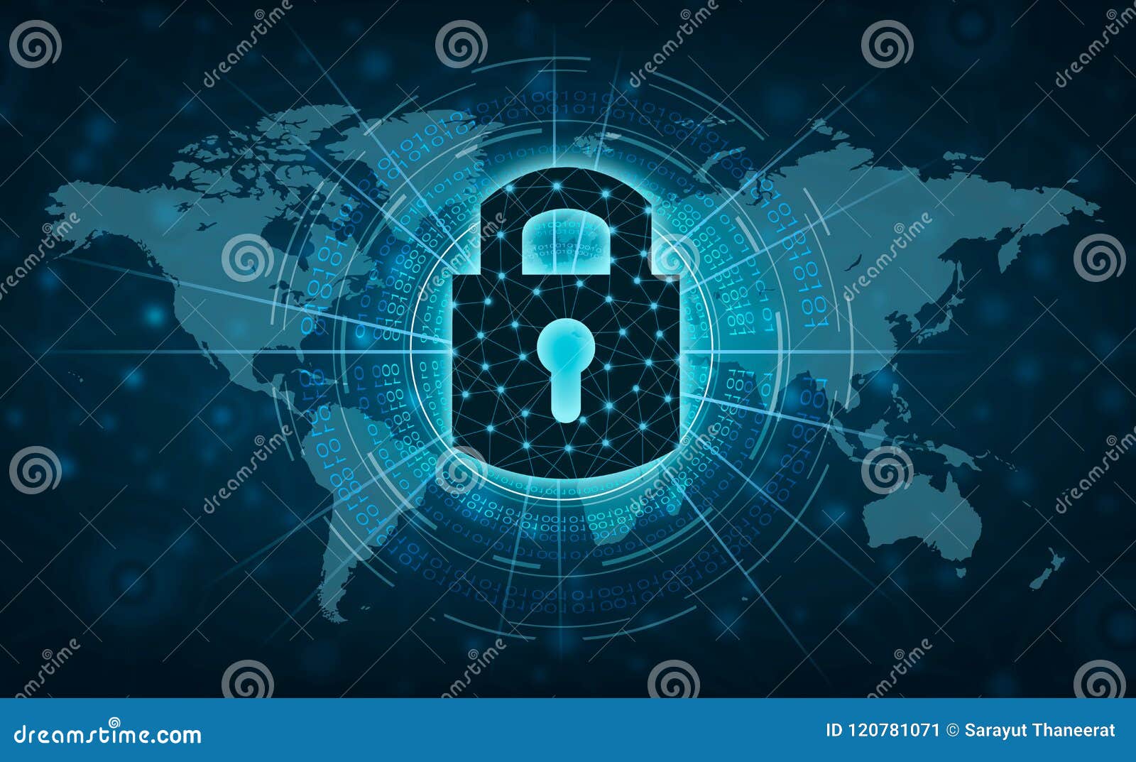 Unlocked Lock Internet Press To Communicate in the Internet. Cyber ...