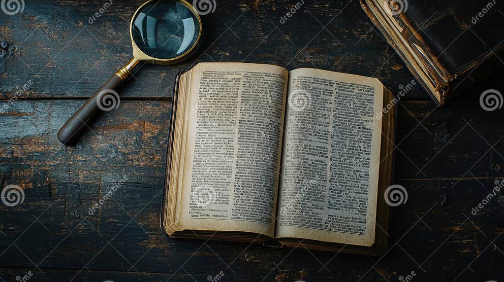 Unlocking Ancient Mysteries, Exploring Old Books with a Magnifying ... Unlocking Ancient Mysteries, Exploring Old Books with a Magnifying ...