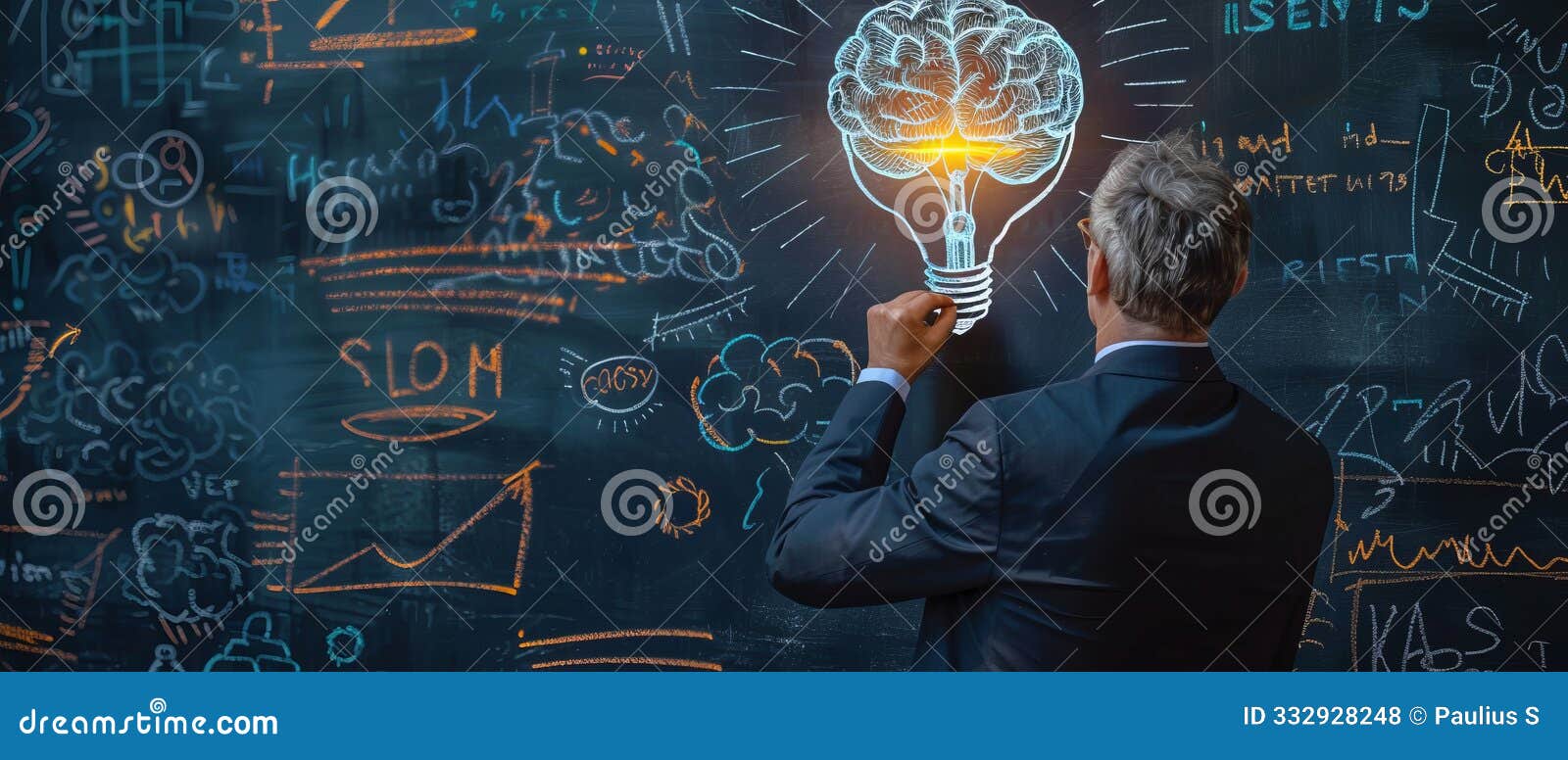 Unlocking Business Success Navigating The Maze Of Innovation With Creative Brainstorming Stock