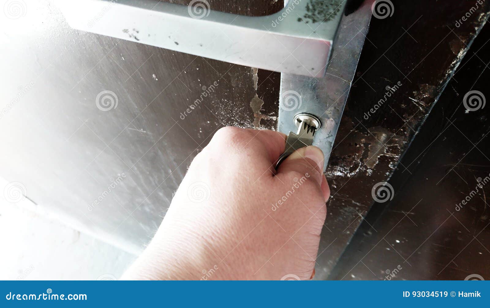 Unlocking door stock image. Image of opening, entrance - 93034519