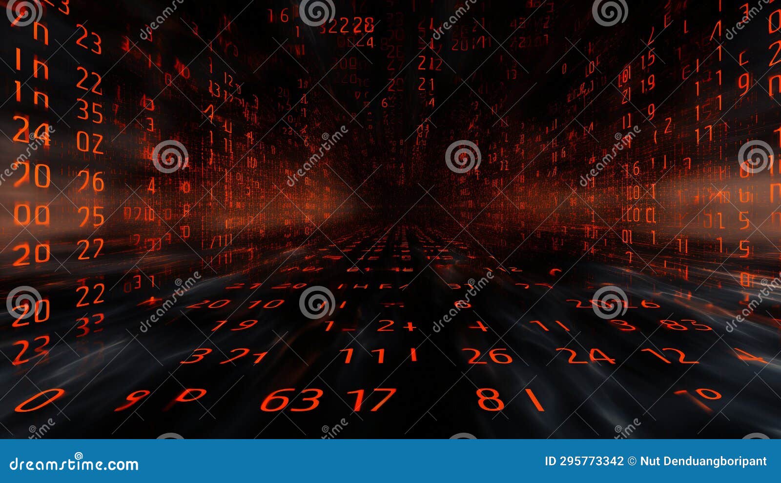 Unlocking the Future Code Numbers Letters Futuristic Stock Photo ...