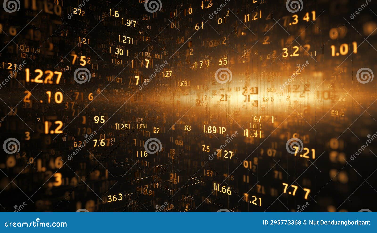 Unlocking the Future Code Numbers Letters Futuristic Stock Photo ...