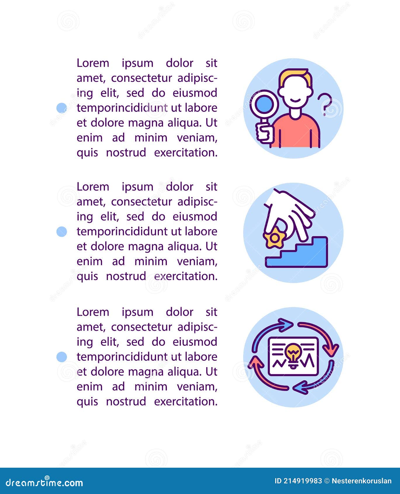 Unlocking Potential Concept Line Icons with Text Stock Vector ...