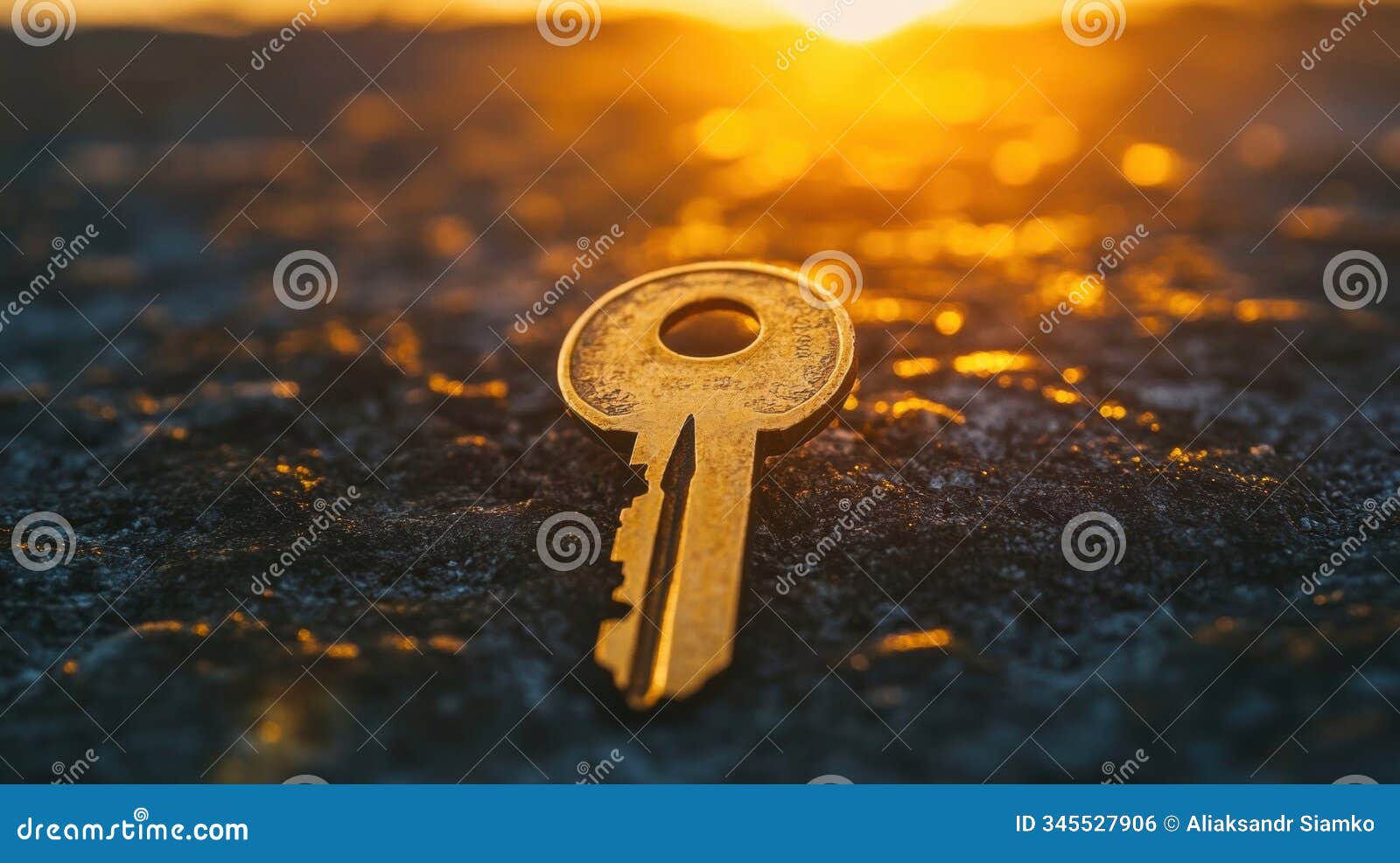 Key Unlocking Potential Business Growth Shown On Bar Chart Vector ...