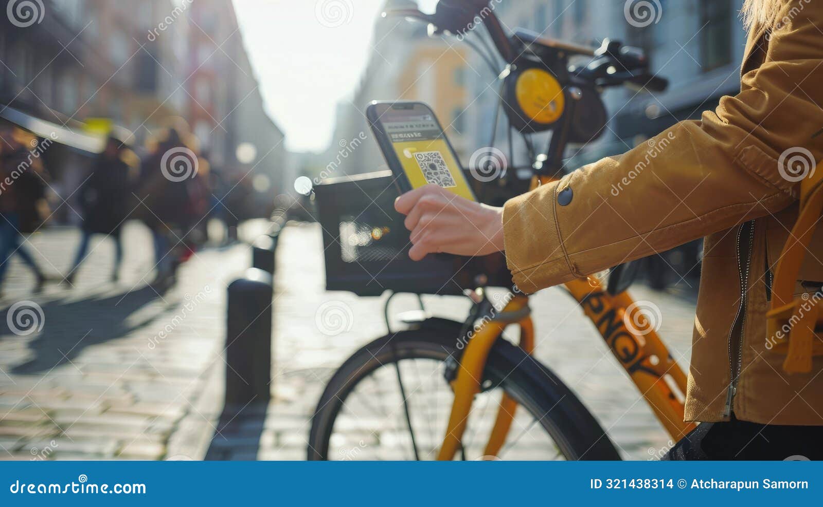 Unlocking Shared Bicycle with QR Code in Urban Setting, Healthy and ...