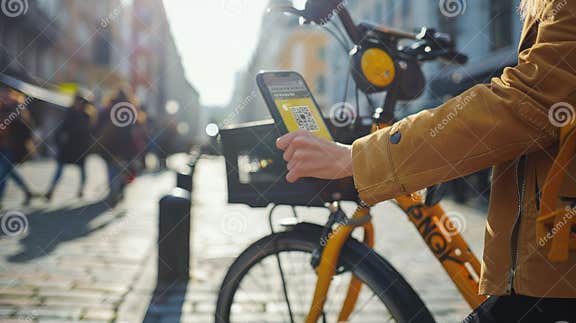 Unlocking Shared Bicycle with QR Code in Urban Setting, Healthy and ...