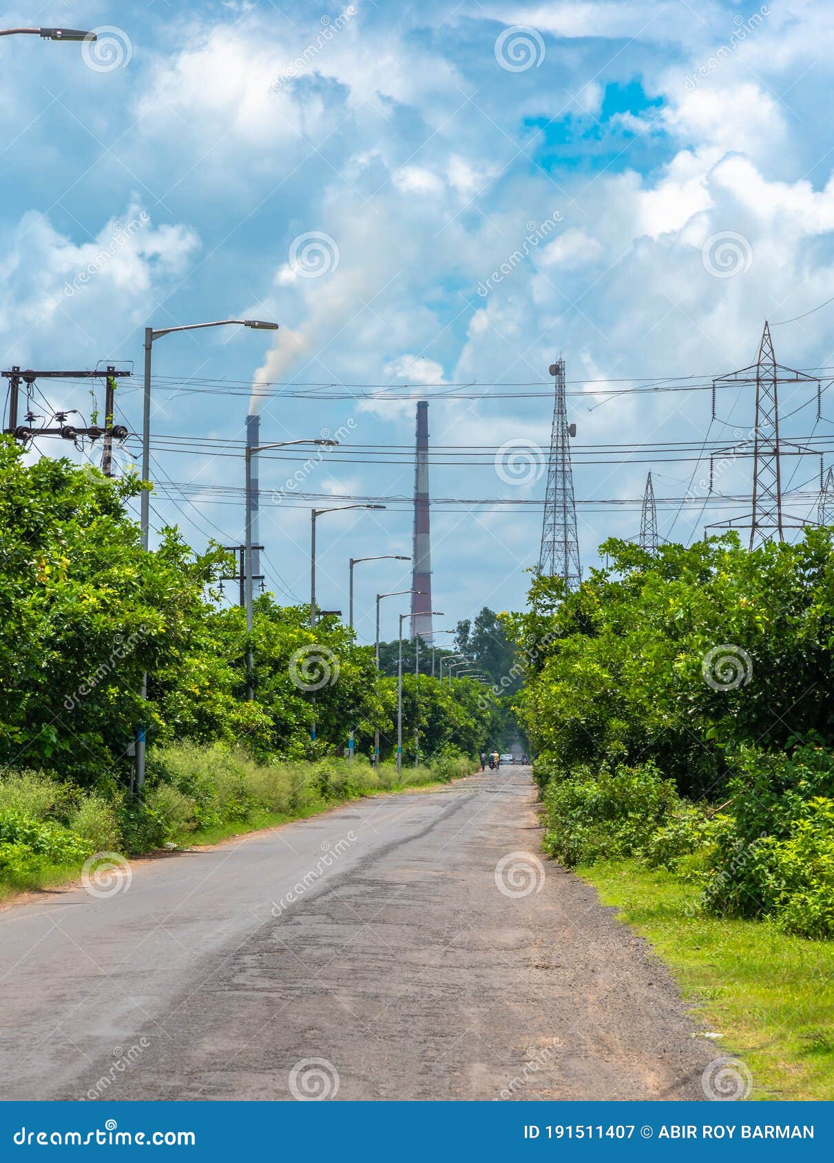 Unmaintained Road stock image. Image of plant, highway - 191511407