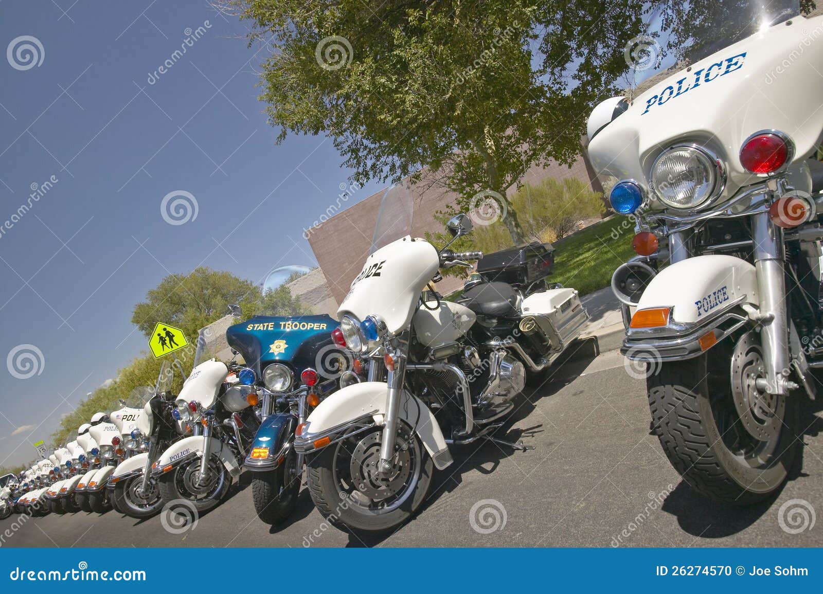 Unmanned Police Motorcycles Parked Editorial Image - Image of events ...