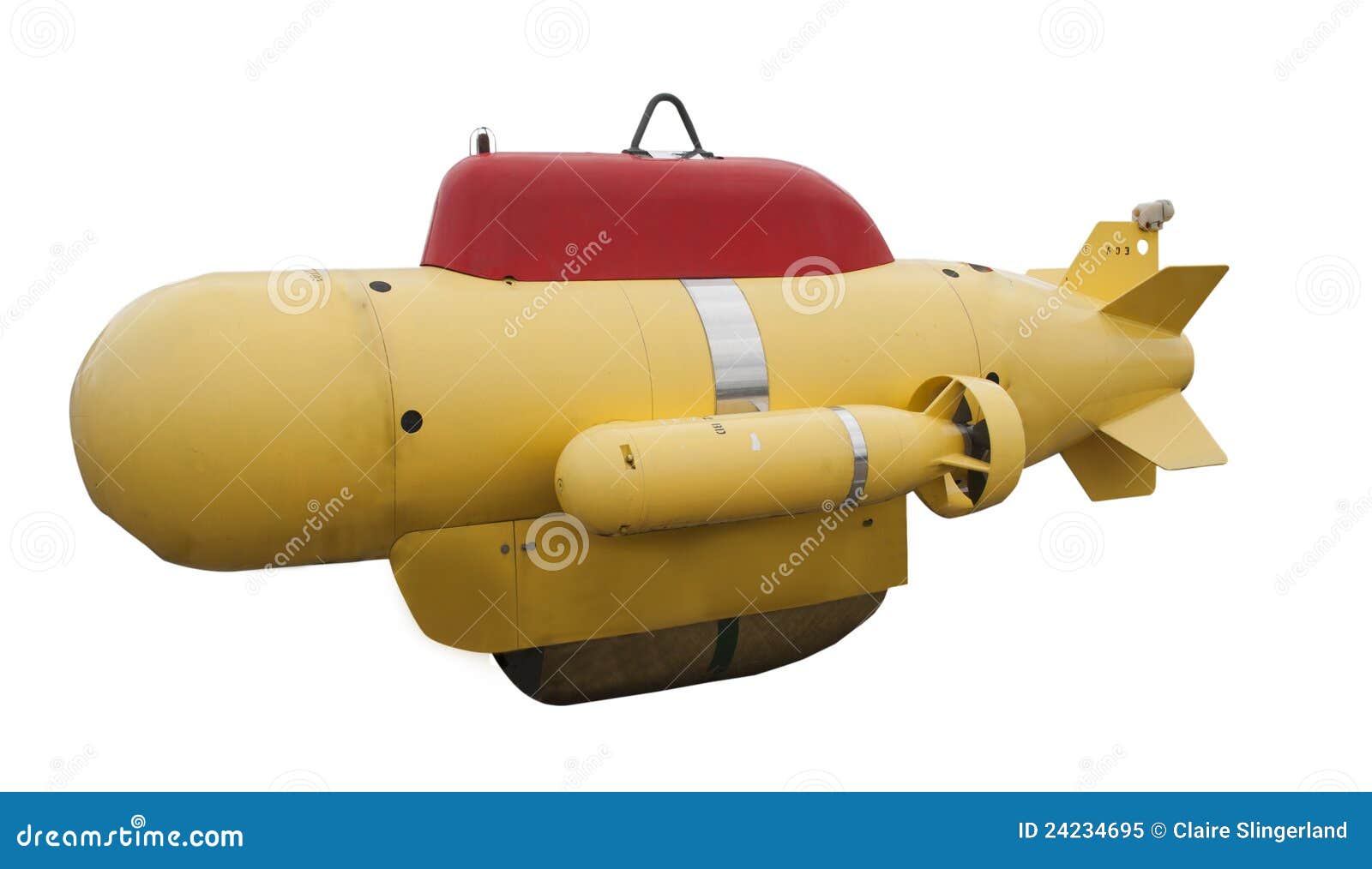 Unmanned submarine stock image. Image of unmanned, vehicle - 24234695