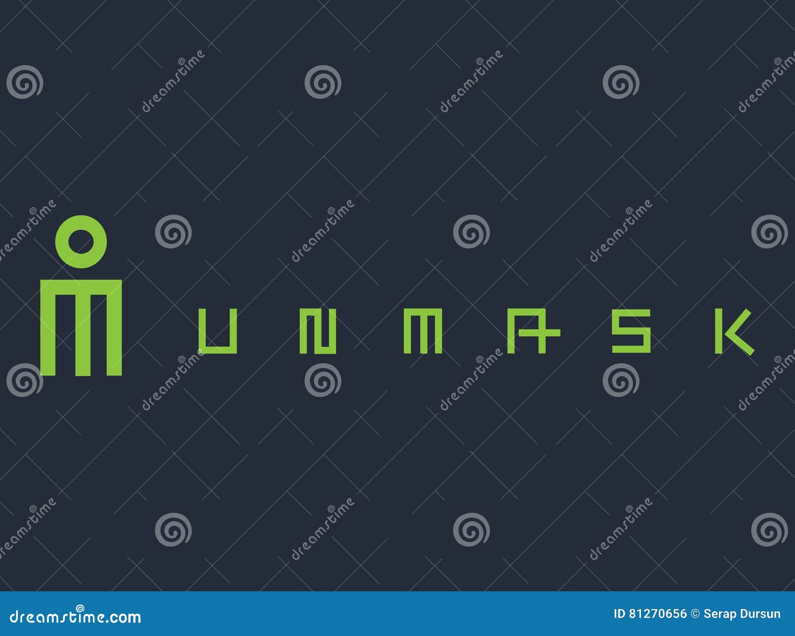 UnMask Concept Design stock illustration. Illustration of character ...