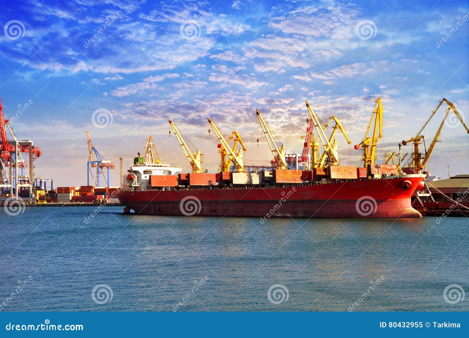 Unmoor stock image. Image of port, import, customs, ship - 80432955