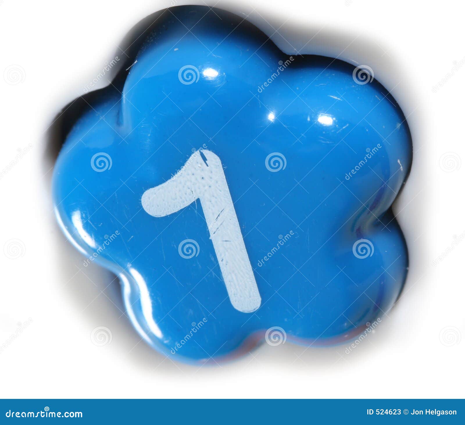 Uno imagen de archivo. Imagen de azul, blanco, juguete - 524623