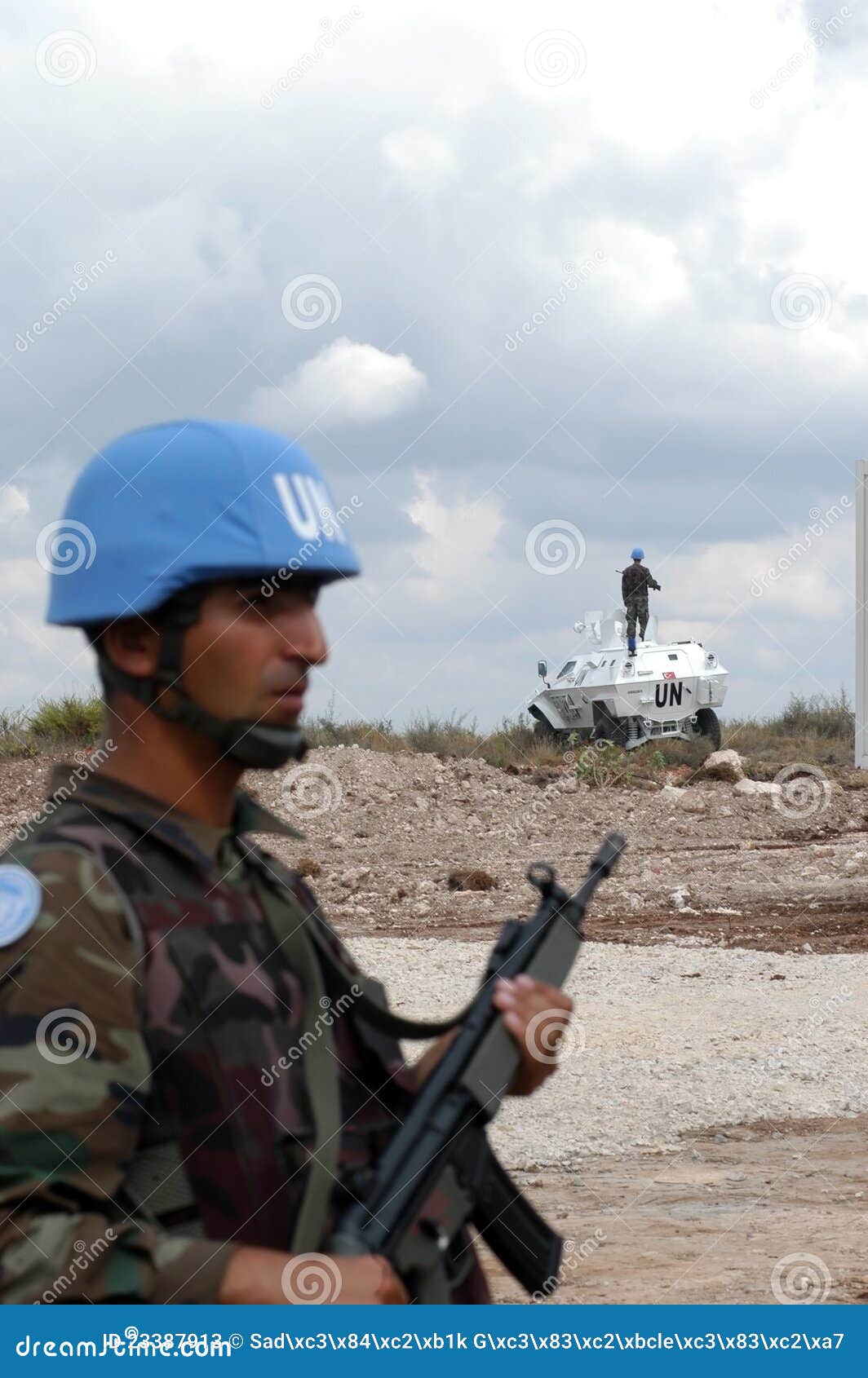 UNO-Armee redaktionelles stockfoto. Bild von libanon - 23387913