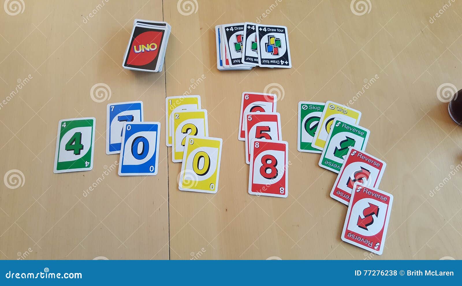 UNO card Came editorial stock photo. Image of loosing - 77276238