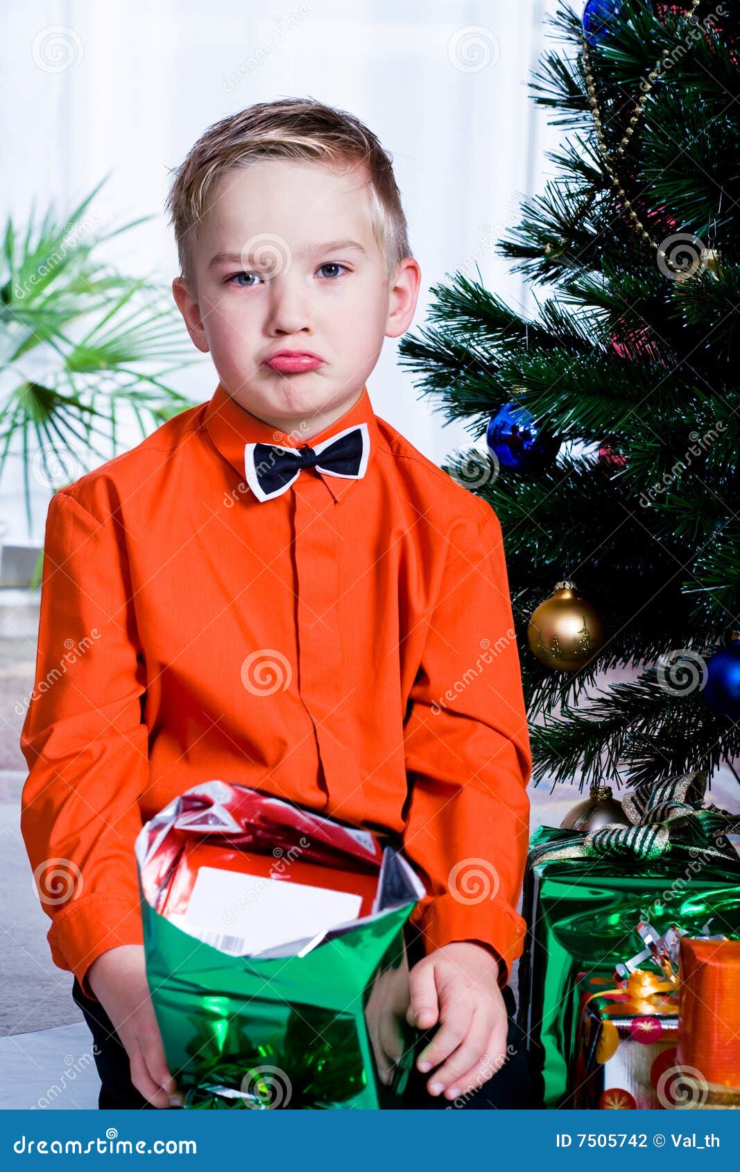 Unpack gifts stock photo. Image of cheering, smile, christmas - 7505742