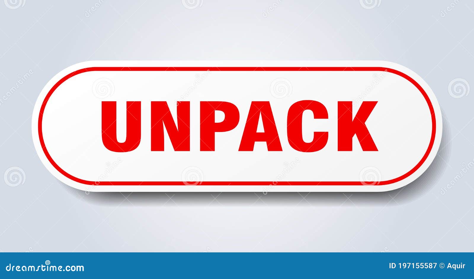 Unpack Price Tag Vector Illustration | CartoonDealer.com #118940116