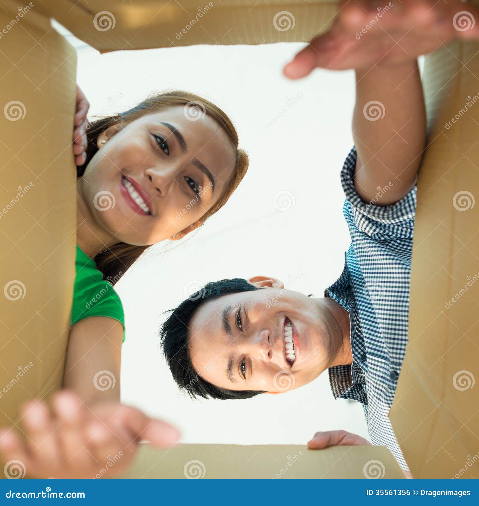 Unpacking stock photo. Image of head, moving, husband - 35561356
