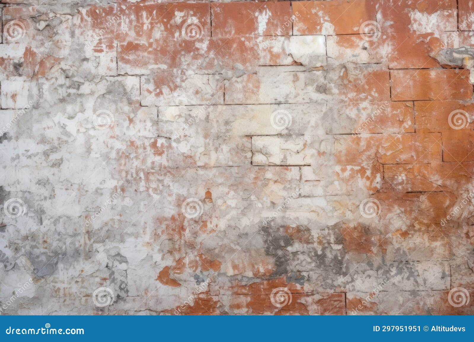 Unpainted, Raw Brick Wall Texture Stock Image - Image of generated ...