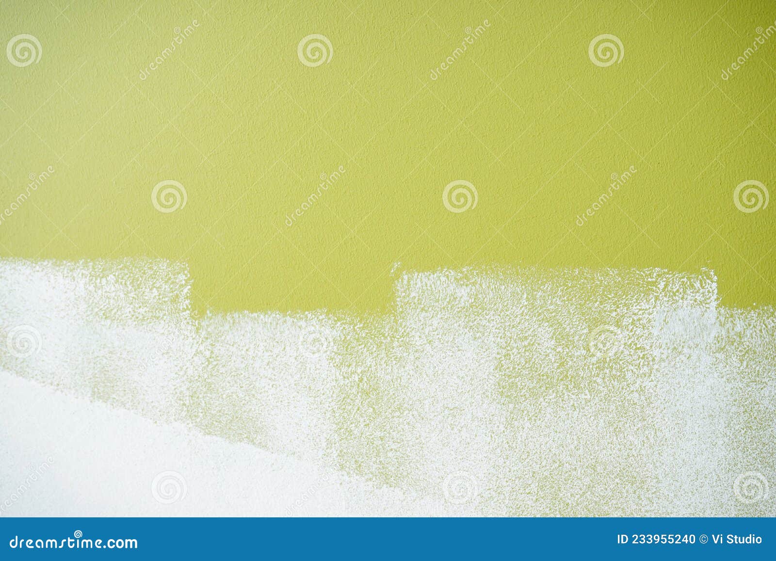 Unpainted Wall in White. Apartment and Home Renovation Concept Stock ...