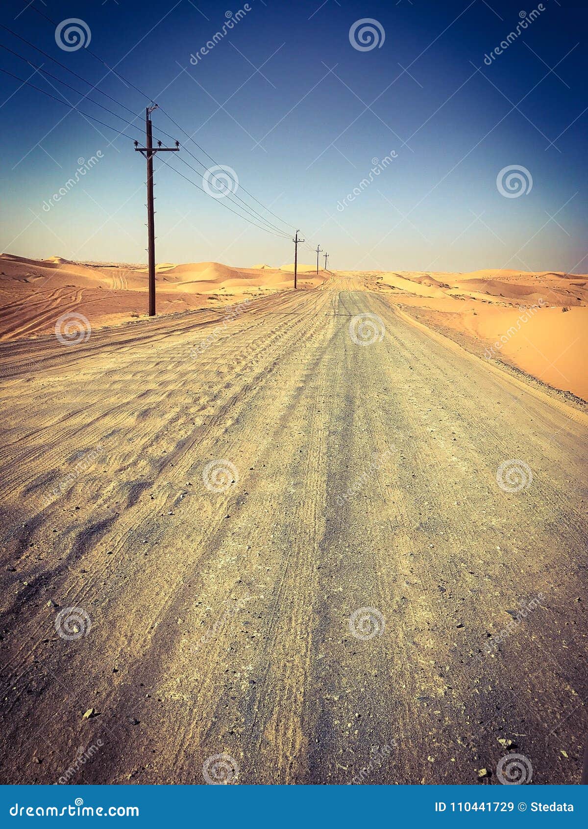 Unpaved road stock image. Image of tourism, rock, nature - 110441729