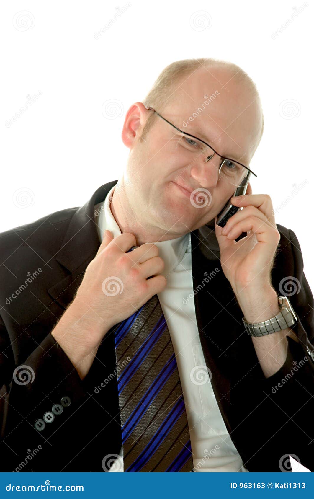 Unpleasant call stock image. Image of business, businessman - 963163