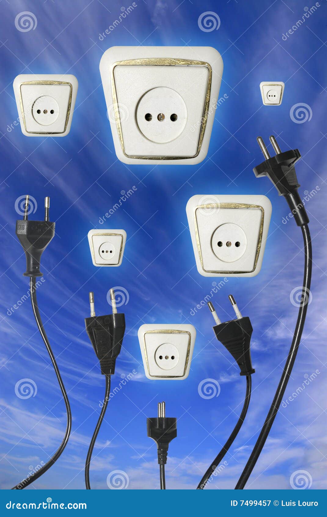 Unplug stock image. Image of connection, industry, electricity - 7499457