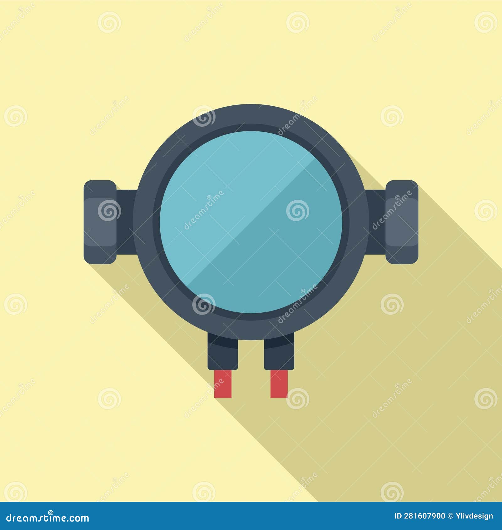 Electric Junction Box Icon. Junction Box Sign. Instrument Junction Box ...