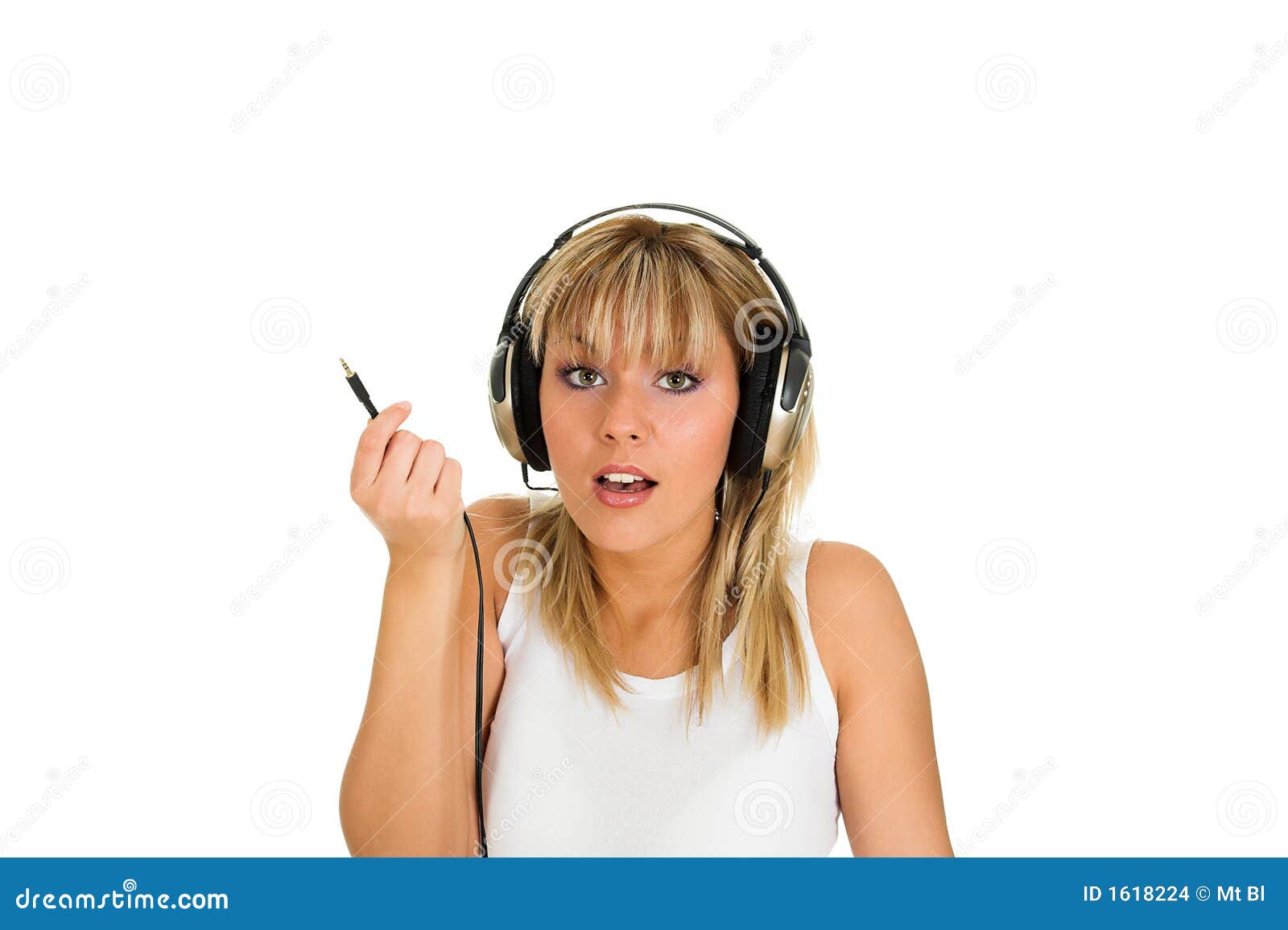 Unplugged stock photo. Image of shure, musician, perform - 1618224