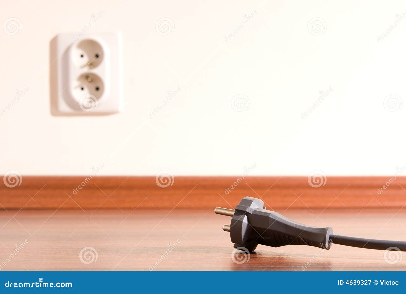 Unplugged stock image. Image of supply, european, electrical - 4639327