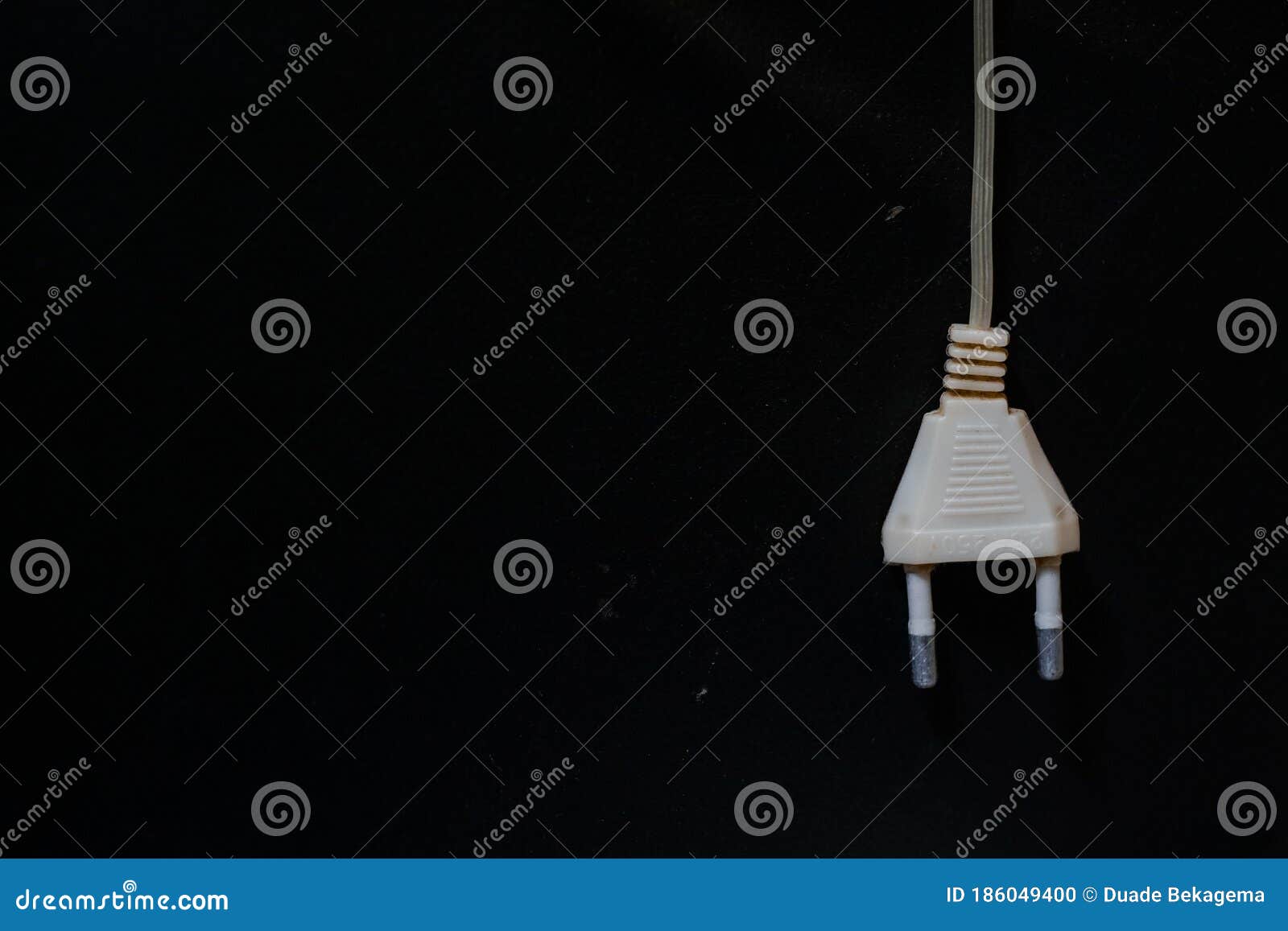 Unplugged Cable for Save the Energy Stock Photo - Image of efficiency ...