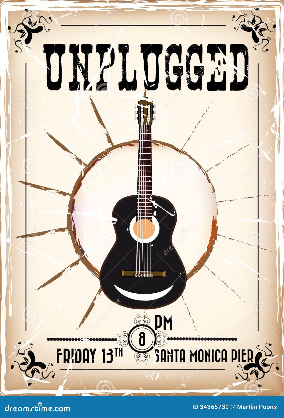 Unplugged stock vector. Illustration of ornament, fashioned - 34365739