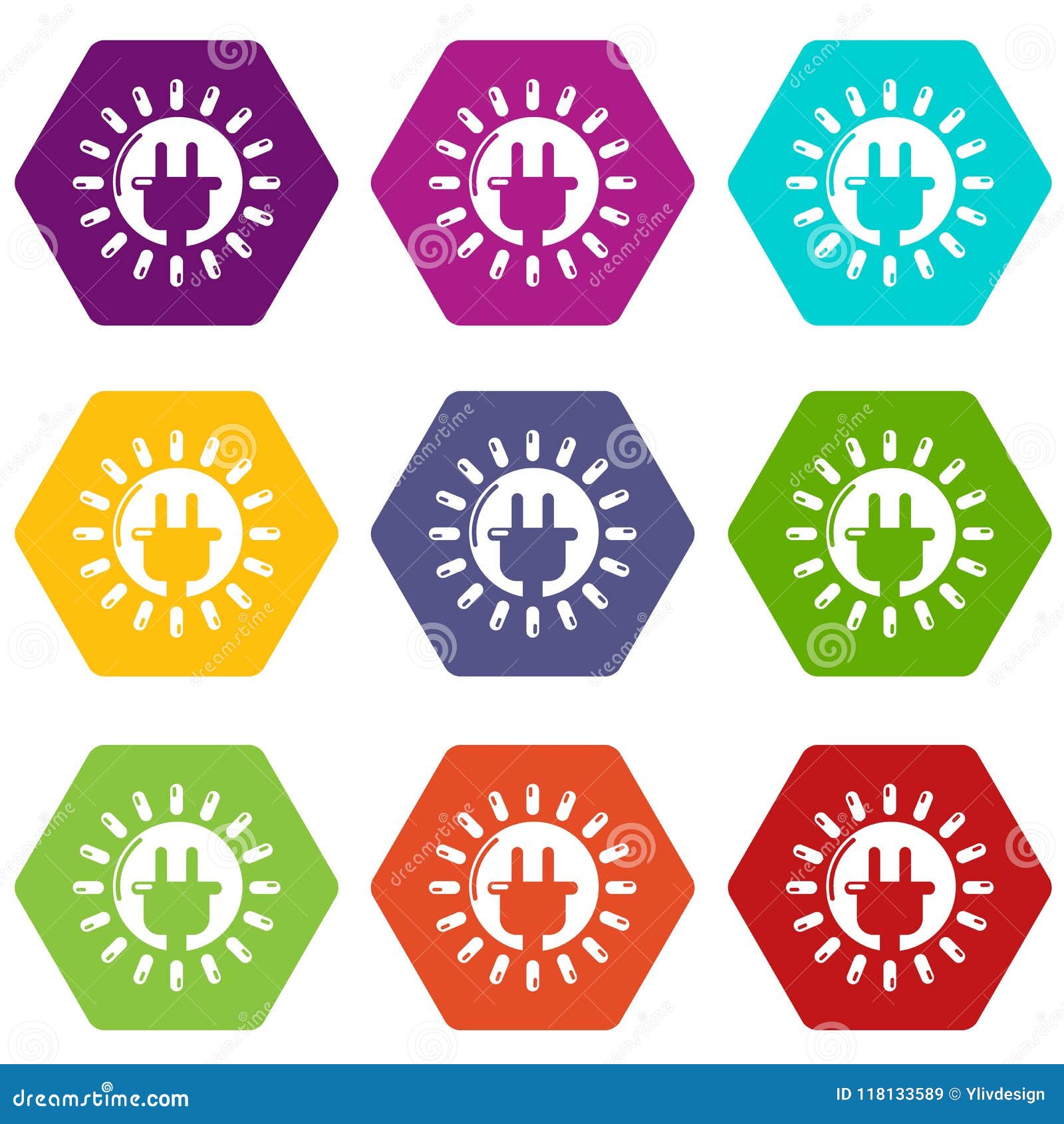 Unplugged Electrical Plug Icons Set 9 Vector Stock Vector ... Unplugged Electrical Plug Icons Set 9 Vector Stock Vector ...