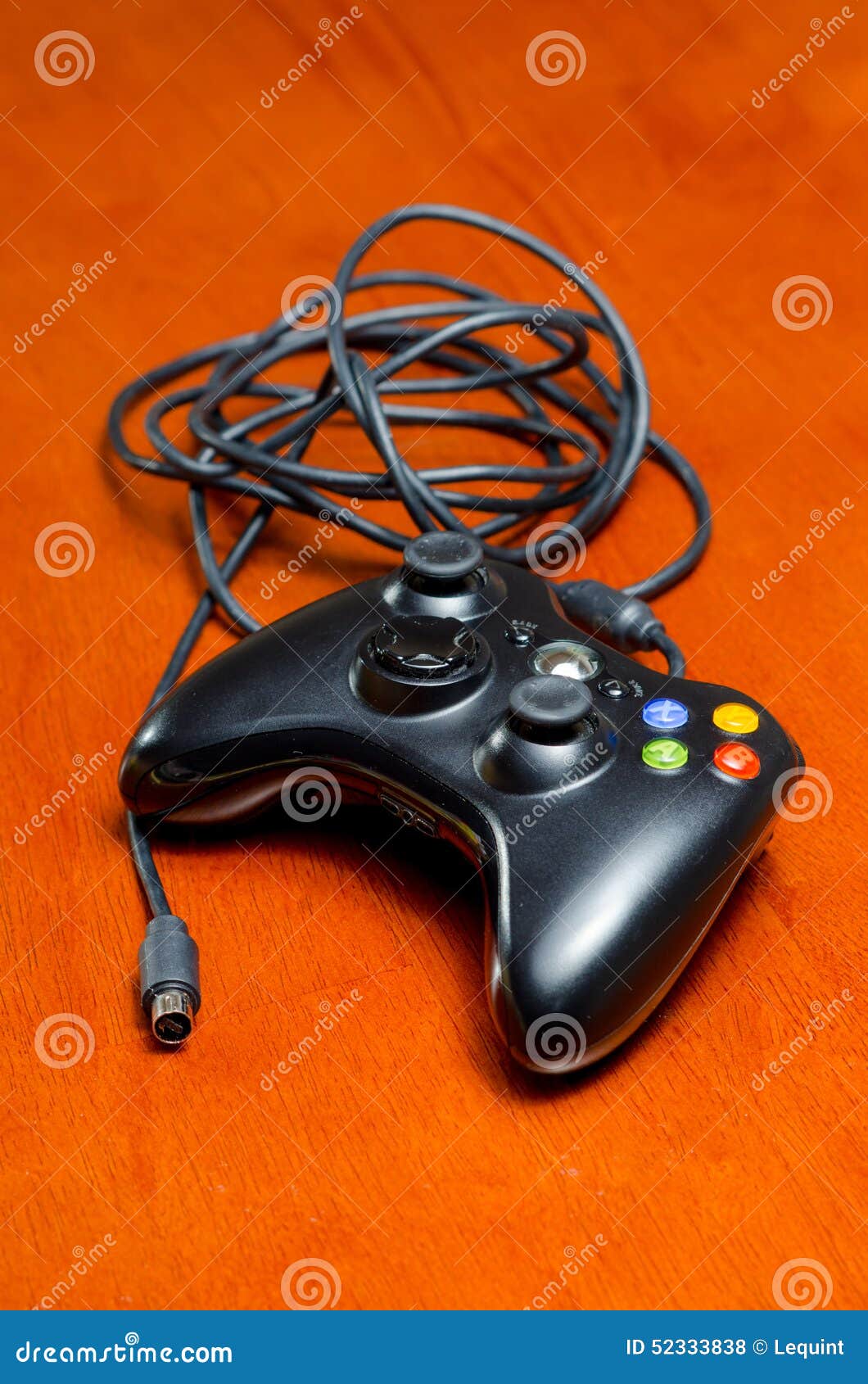 Unplugged Video Game Controller Stock Photo - Image of video ...