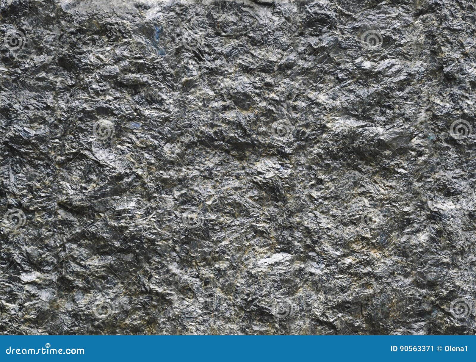 Unpolished gabbro stock image. Image of stone, mineral - 90563371