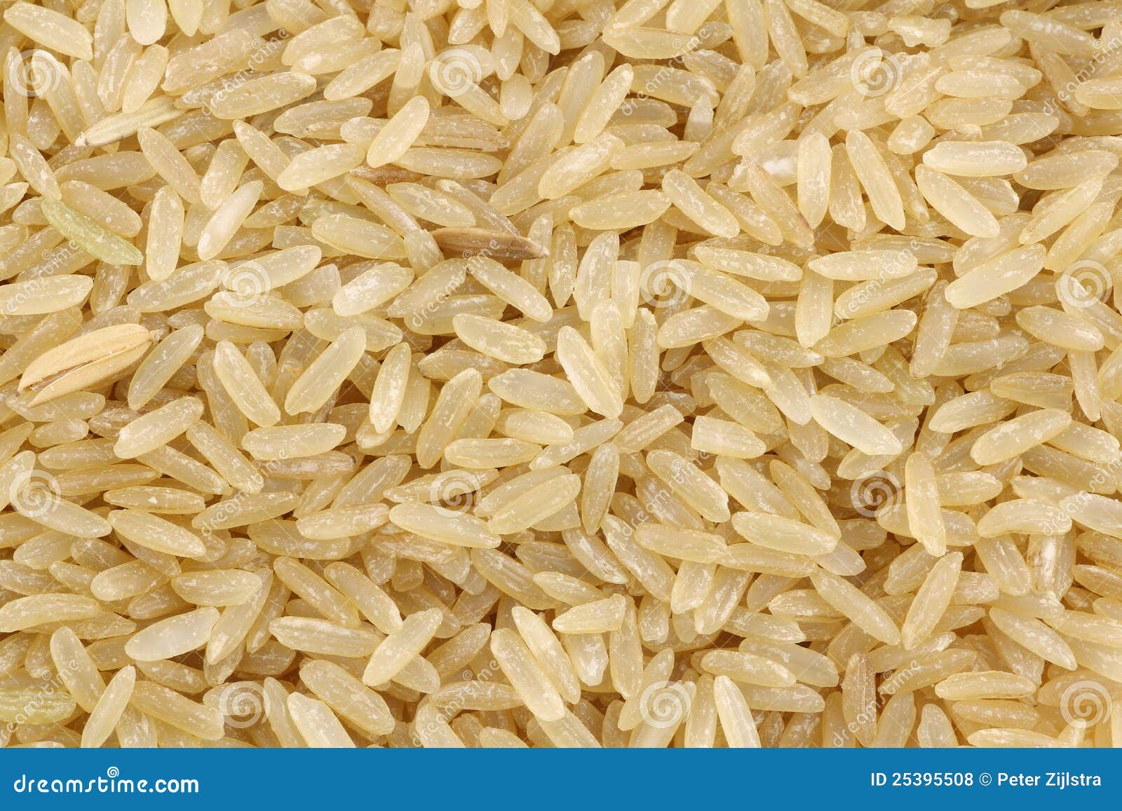 Unpolished Rice (whole Grain) Stock Photo - Image of background, brown ...