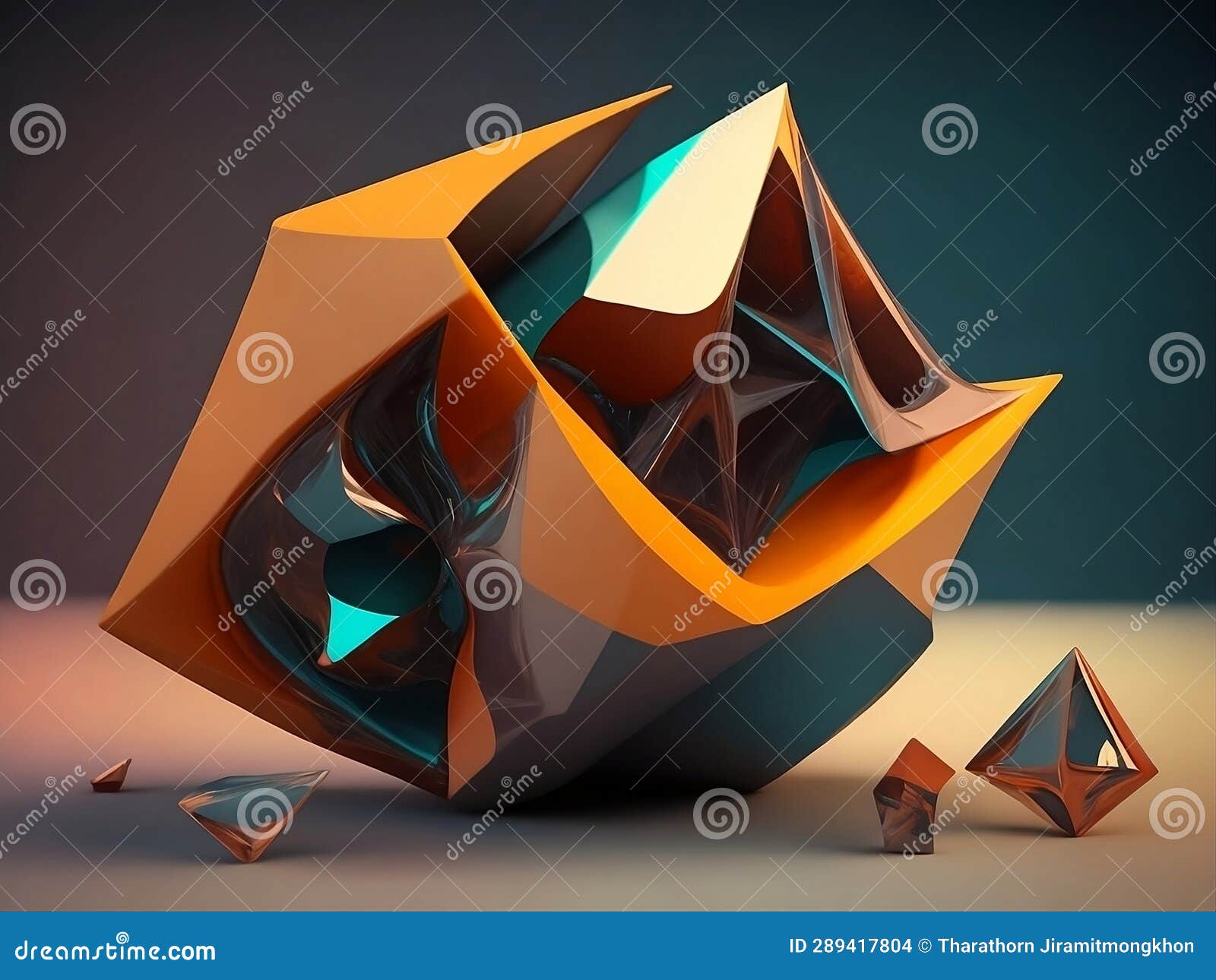 Unpredictable Forms: a Visual Journey through Random Shapes Stock ...