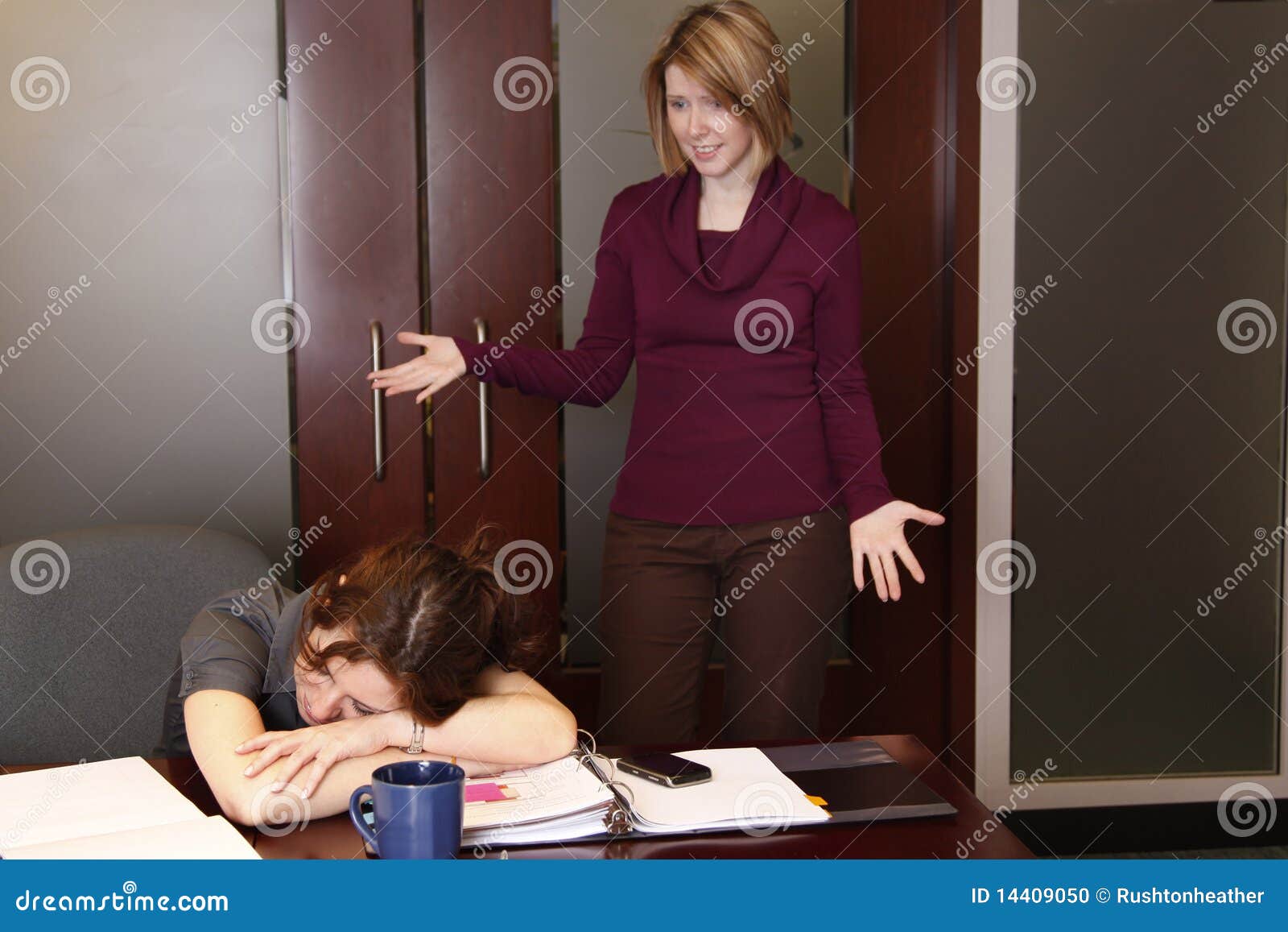 Unproductive stock photo. Image of underpaid, work, lethargic - 14409050