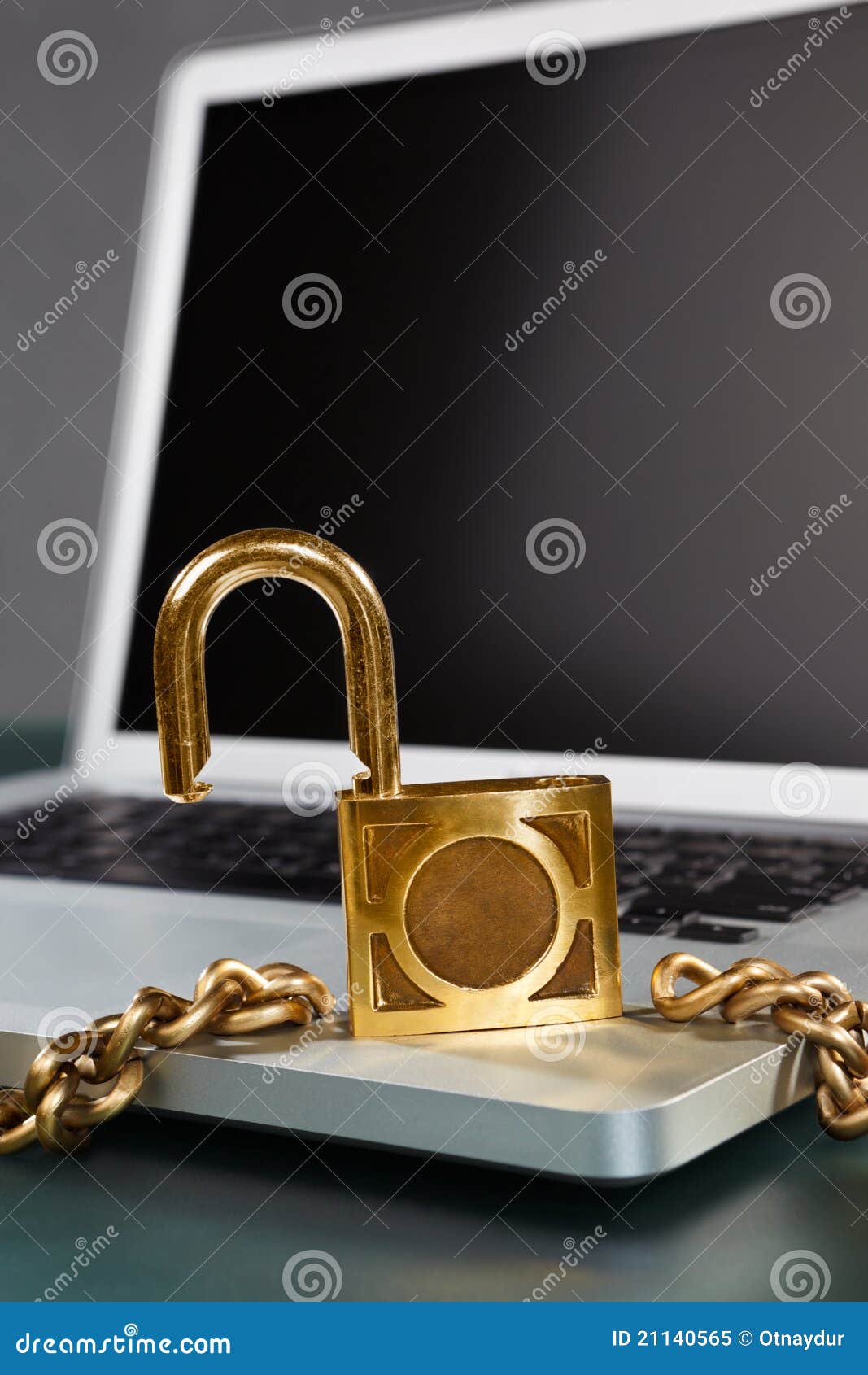 Unprotected stock image. Image of protection, technology - 21140565