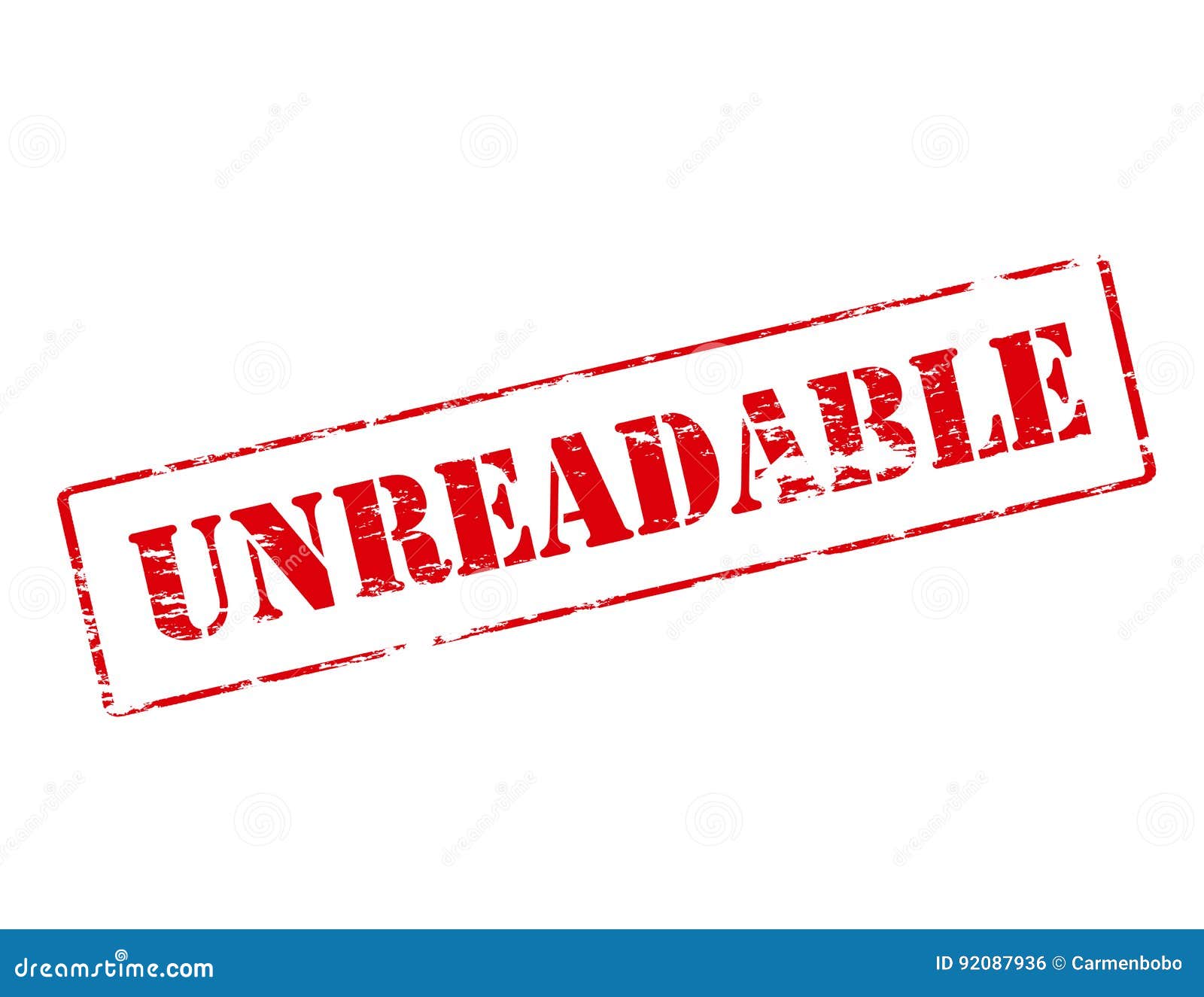 Unreadable stock illustration. Illustration of unlettered - 92087936