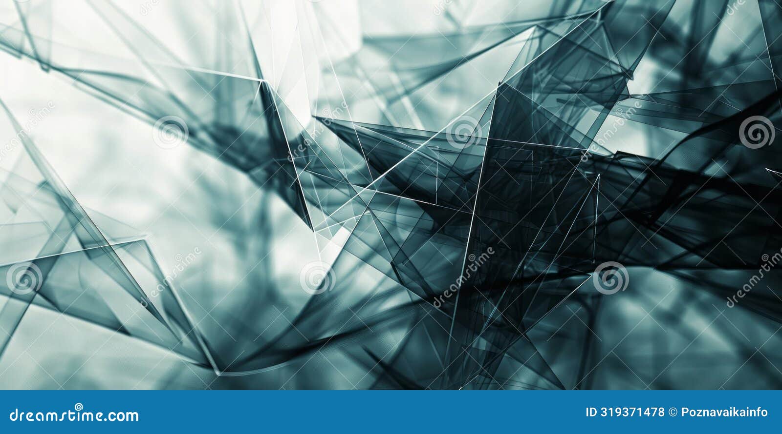 Unrecognizable Architectural Elements in a Complex Arrangement, Forming ...